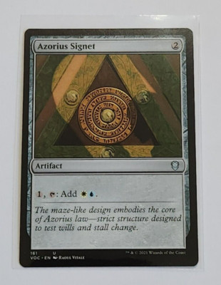 2021 WIZARD OF THE COAST AZORIUS SIGNET | eBay
