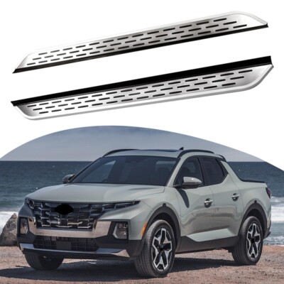 Fits for Hyundai Santa Cruz 2022-2024 Fixed Nerf Bars Running Board ...