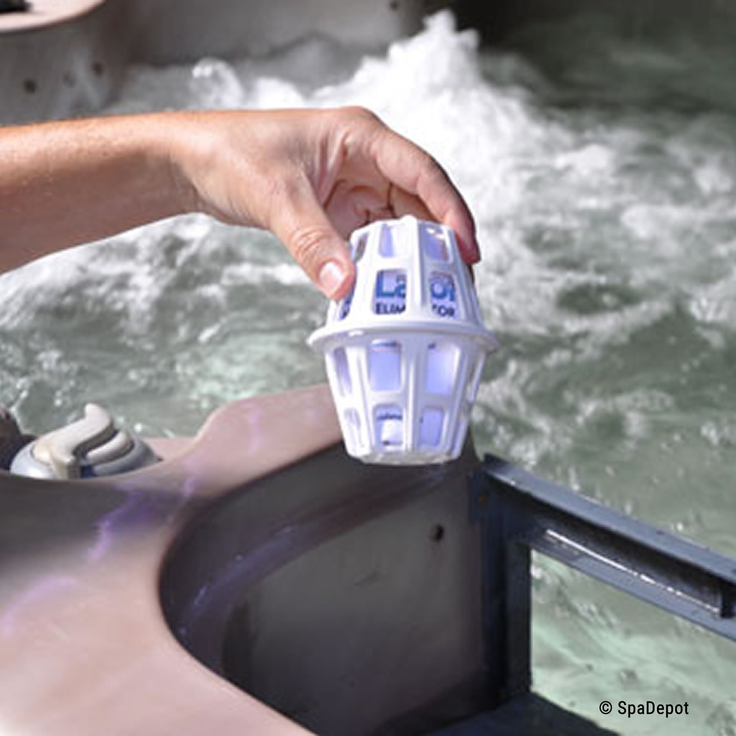 CuLator Spa-Pak 6-Month Hot Tub Metal Eliminator & Stain Preventer w ...