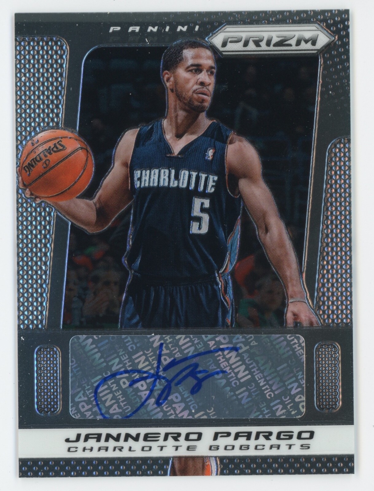 Jannero Pargo 2013-14 Prizm Auto Charlotte Hornet Lakers Bulls Raptors ...