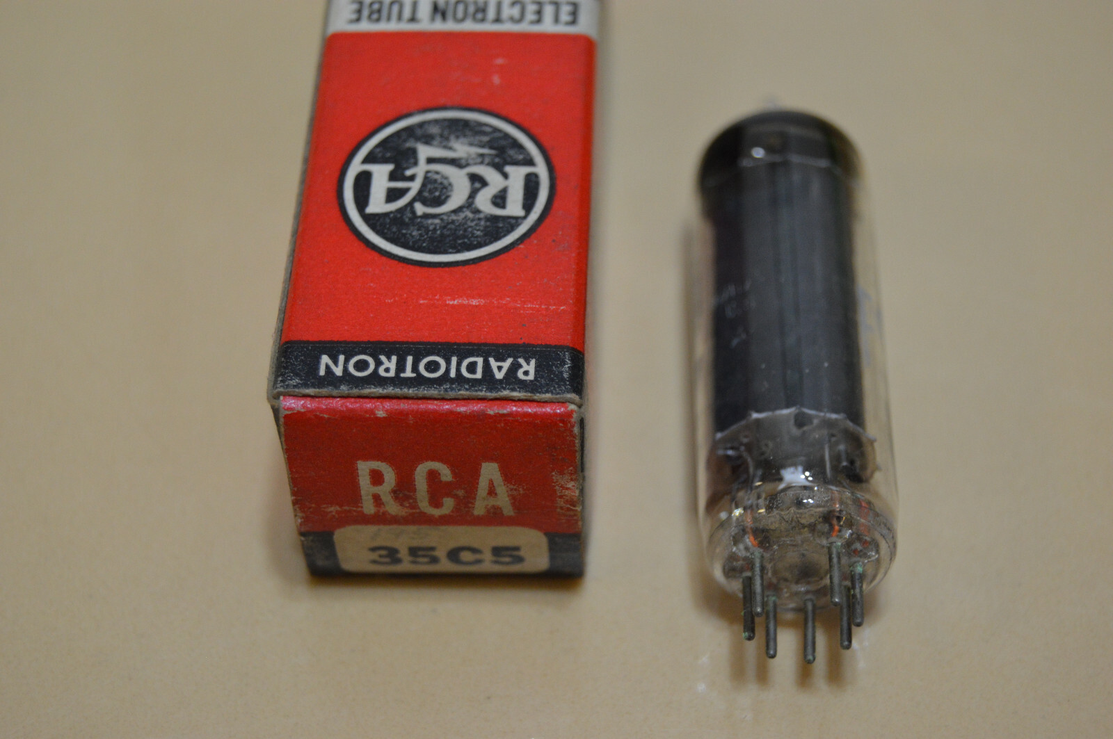 Vintage RCA 35C5 Electronic Tube (New Old Stock In Original Box) | eBay