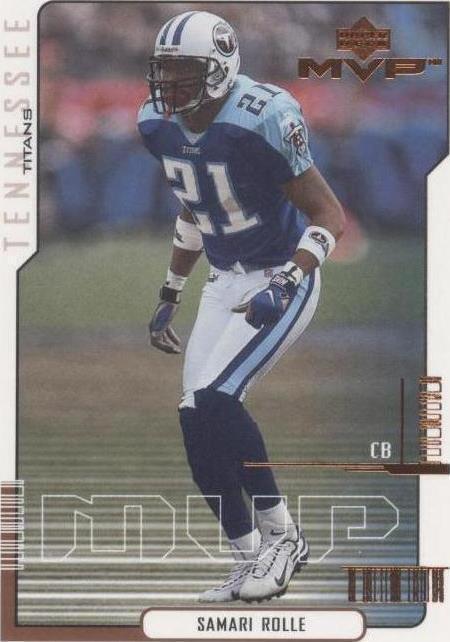 2000 Upper Deck MVP - Samari Rolle #180 for sale online | eBay