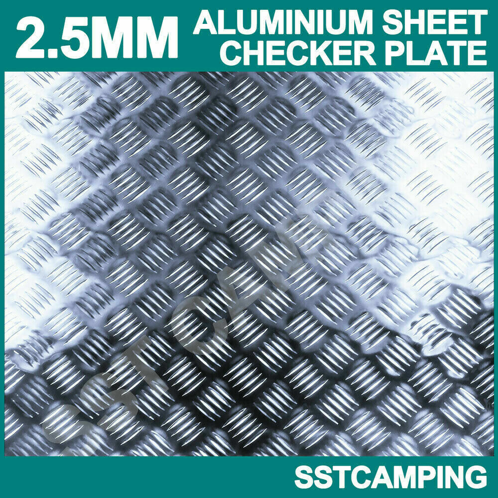 Aluminium Sheet Checker Plate Tread Plate Aluminium Sheet 1200 x 2400mm ...