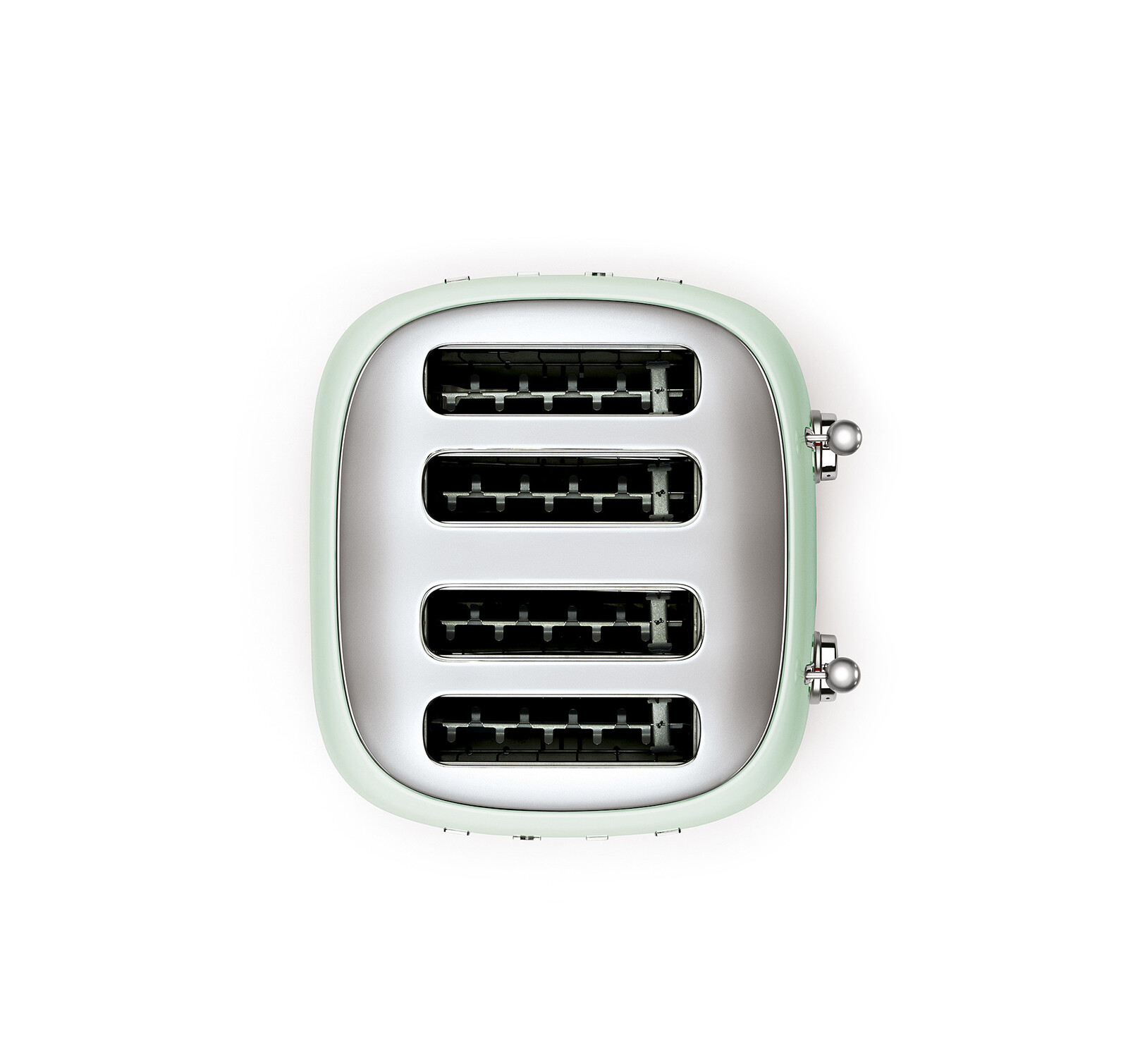 Smeg TSF03PGUS Pastel Green 50's Retro Style 4 Slot Toaster (OB) Box ...