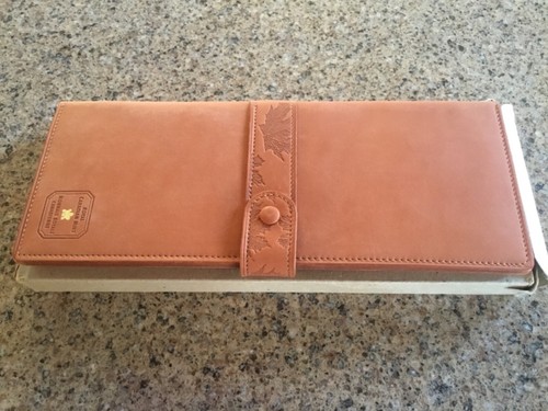VINTAGE ROYAL CANADIAN MINT LEATHER PORTFOLIO CASE FOR RCM GOLD COINS ...