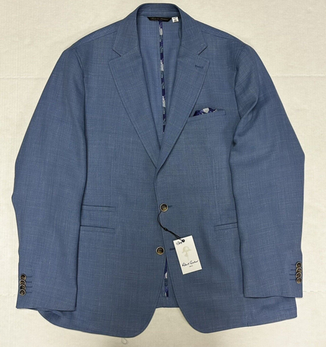 $698 New ROBERT GRAHAM Sheedy Men's 48 Tailored Fit Casual Light Blue ...