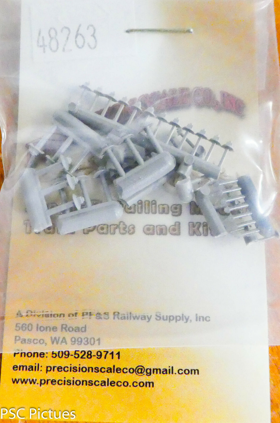 Precision Scale HO #48263 Nuts & Bolts, Assorted, 4 sizes (Plastic ...