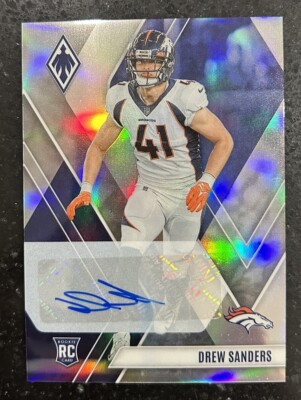 Drew Sanders 2023 Phoenix Silver Auto Autograph Rookie RC Denver ...