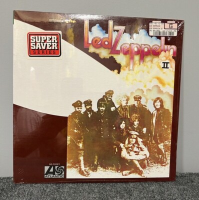 Sealed Led Zeppelin II SD19127 With Hyper Sticker Late 80s reissue Rare ...