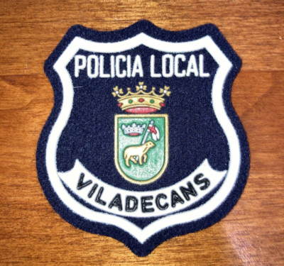 Policia Local Viladecans Patch Spain Police | eBay