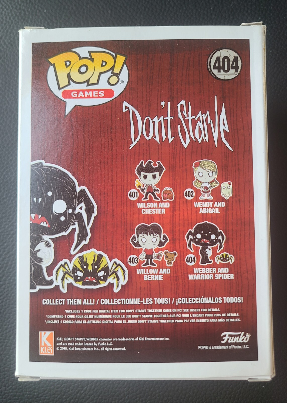 Funko Pop! Vinyl: Don't Starve - Webber and Warrior Spider #404 for ...