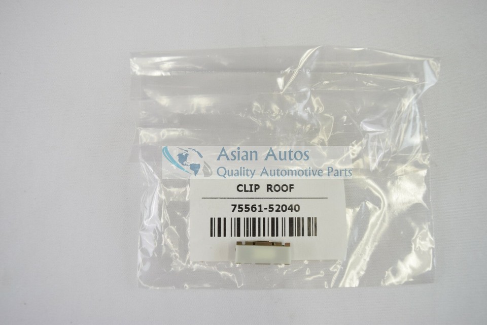 GENUINE TOYOTA LEXUS ROOF DRIP MOLDING CLIP (Single) 1x 7556152040 OEM ...