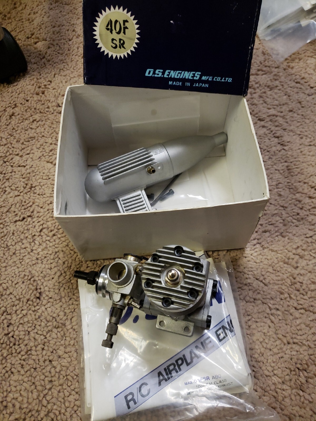OS Engine - OS max 40 FSR Glow motor - New! | eBay