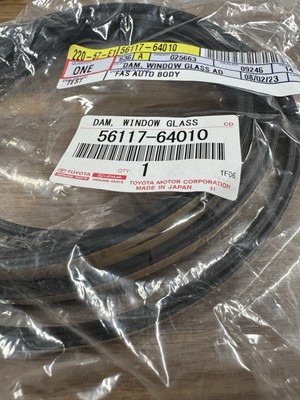 2001-2025 Toyota Dam, Window Glass Adhesive (Upper,Lower) OEM:56117 ...