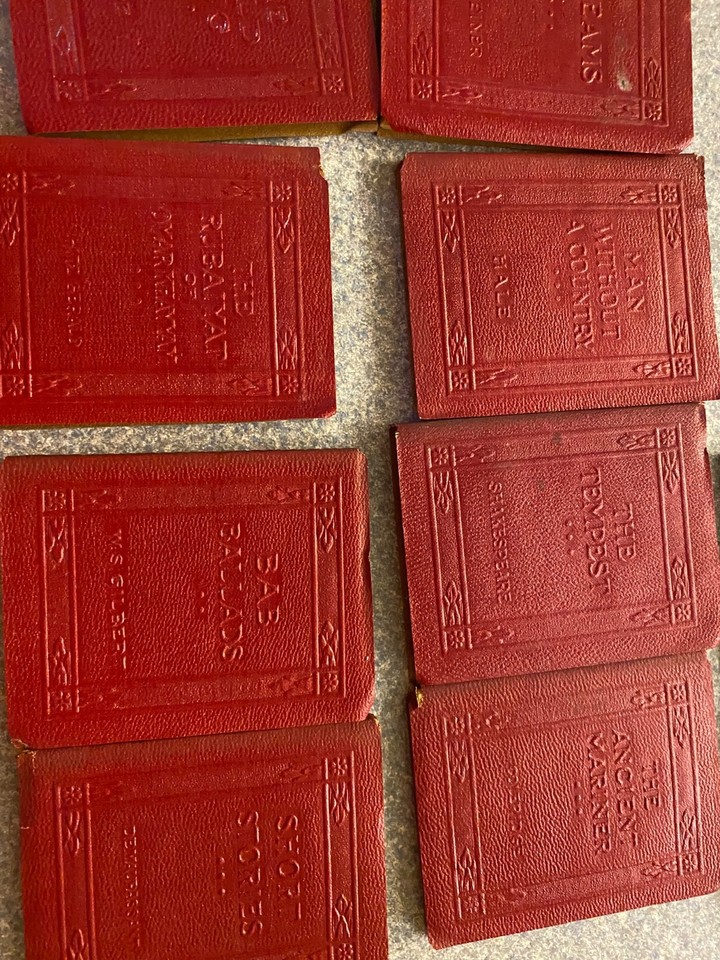 Antique Little red library book collection | eBay