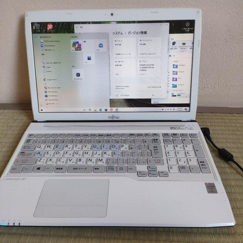 Fujitsu LIFEBOOK WA1 M Laptop Core i5 8GB RAM 500GB SSD DVD RW Windows ...