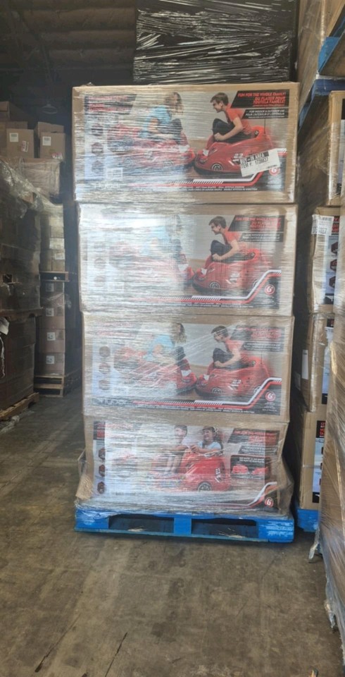 12V Flybar Bumper Car XL Ride-On With LED Lights & Seatbelt For Kids ...