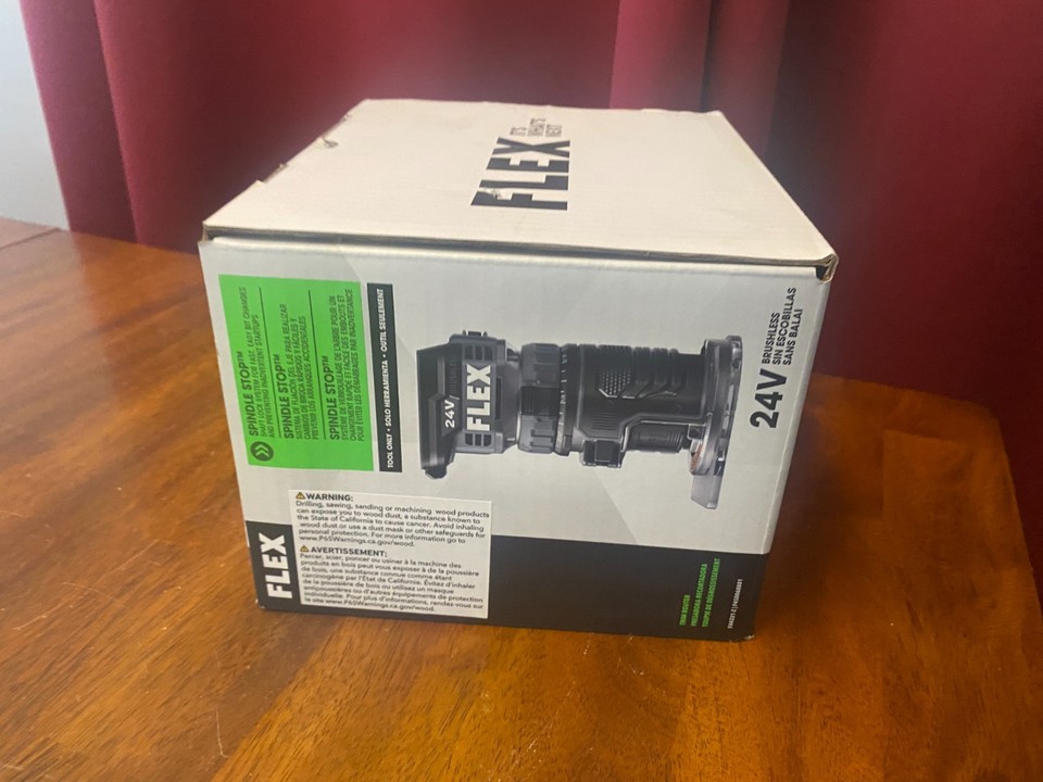Flex FX4221-Z 24-Volt 1/4-in Brushless Cordless Router Brand New ...