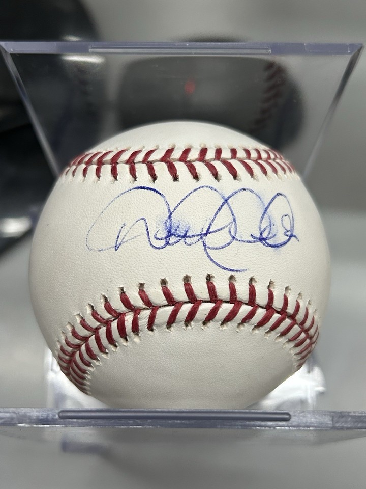 Derek Jeter signed OMLB baseball autograph auto Hunt certified Yankees ...