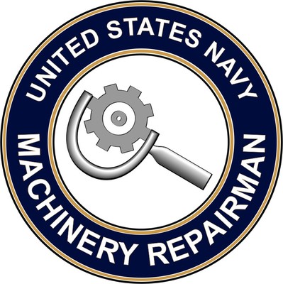 Navy Machinery Repairman MR 5.5" Die Cut Sticker 'Officially Licensed ...