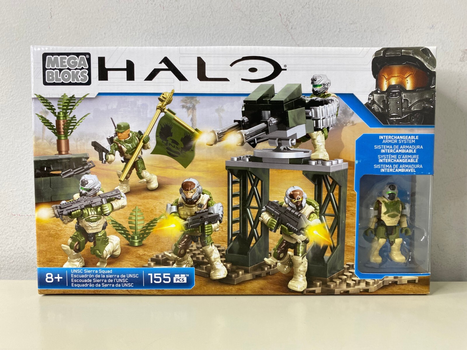 Mega Bloks Halo CND01 UNSC SIERRA SQUAD Brand New Sealed Set | eBay