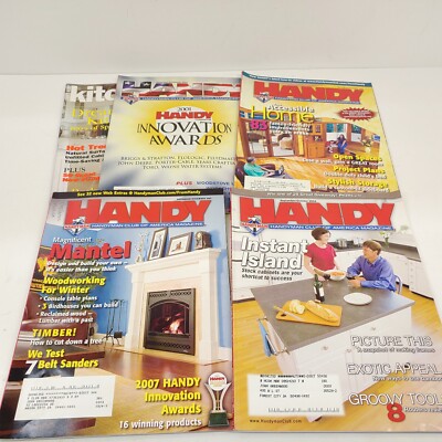 Handy Handyman Club of America Magazine Lot of 4 - 2001 2004 2007 | eBay