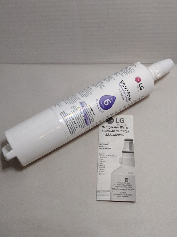 Genuine LG Water Filter LT600P/PC/PCS 5231JA2006F 300 Gallon 6 Month ...