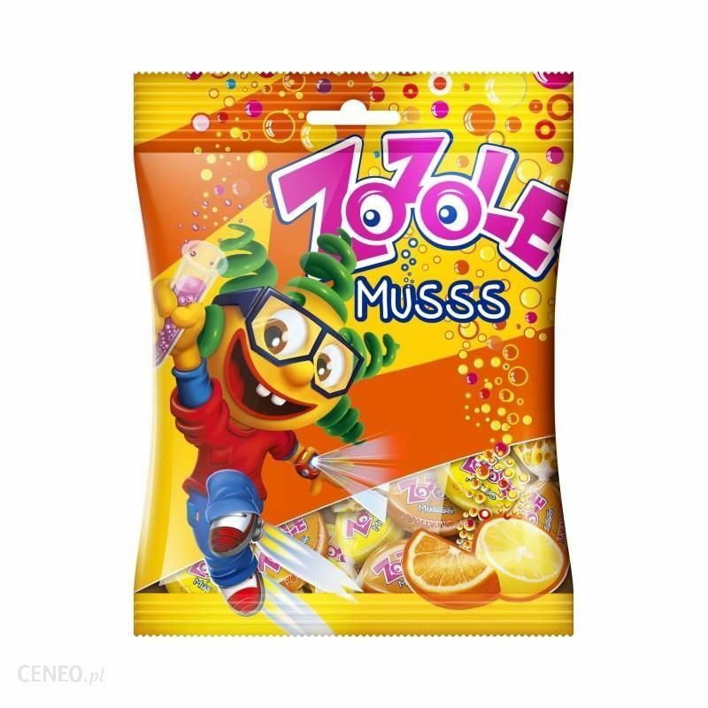 ZOZOLE MUSSS - 75G - FIZZY FILLING CANDY SWEETS - COLA APPLE STRAWBERRY ...