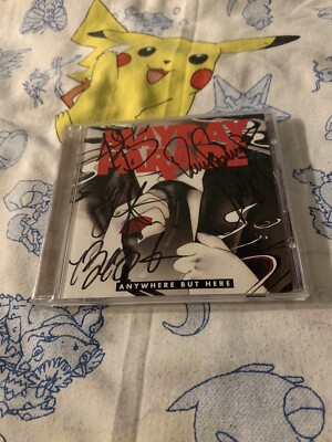 Mayday Parade - Anywhere But Here (CD, 2009) Fearless Records *SIGNED ...