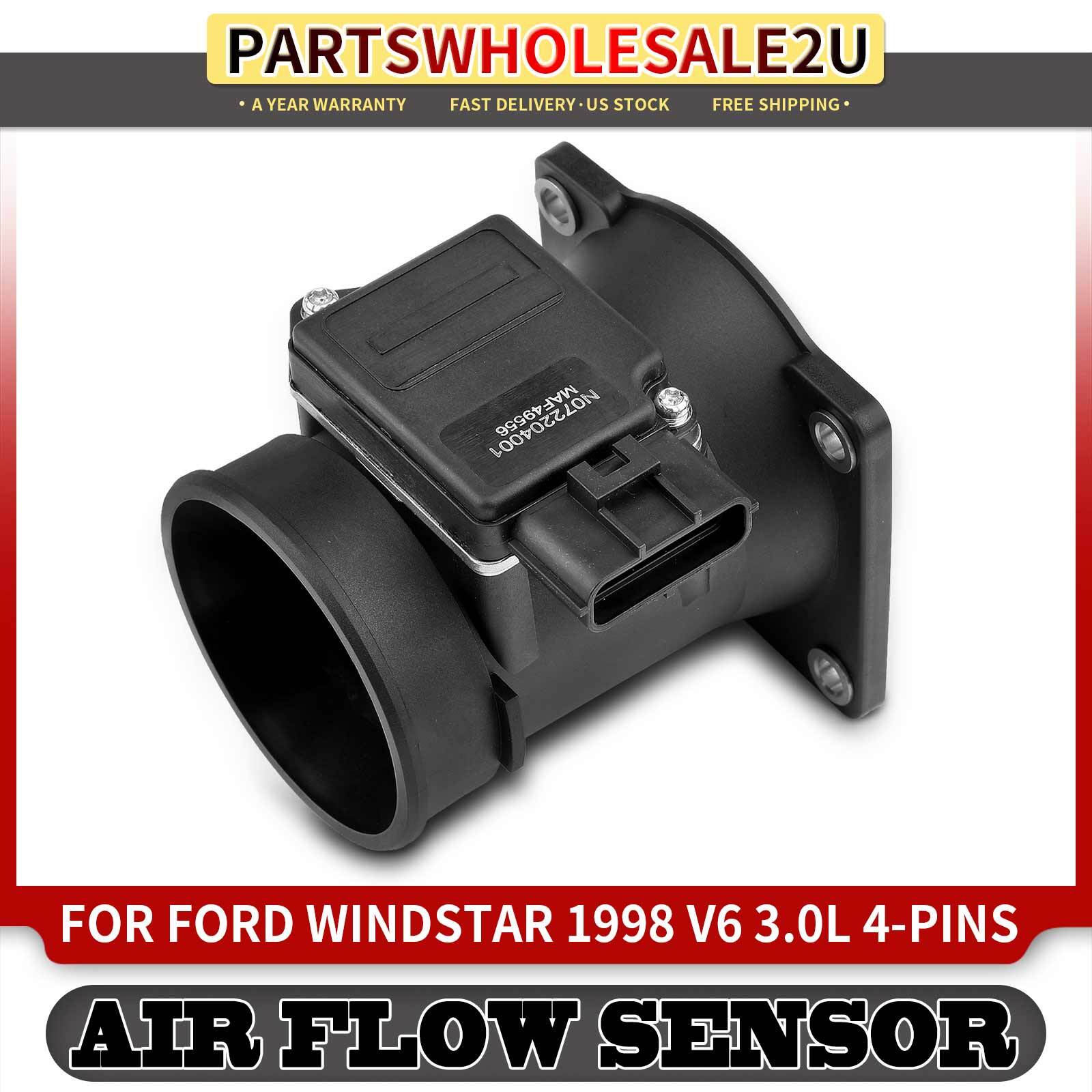New Mass Air Flow Sensor Assembly with Housing for Ford Windstar 1998 ...