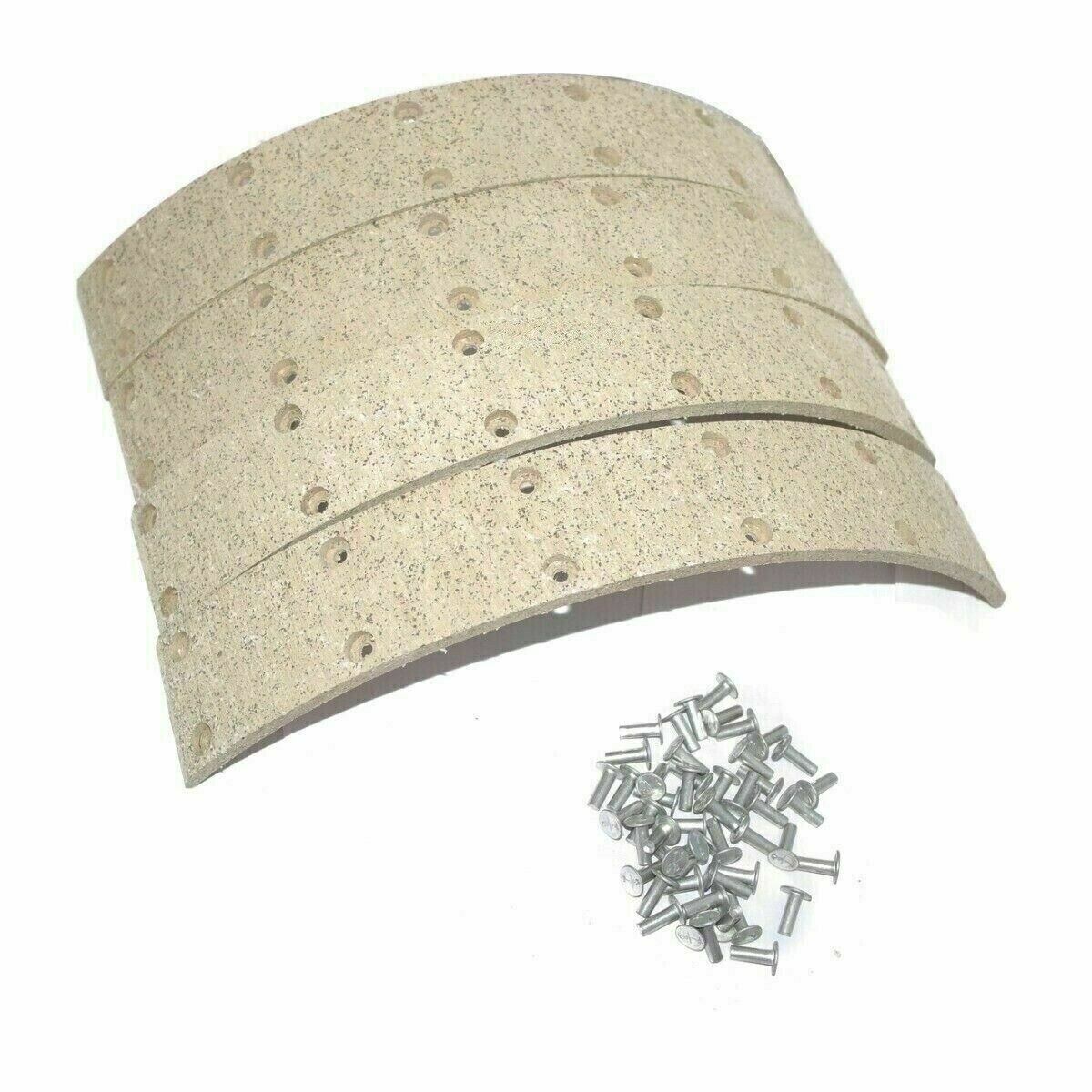 Brake Shoe Lining Kit With Rivets Fit For Massey Ferguson 35 35X 135 ...