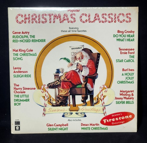 Firestone Popular Christmas Classics Vinyl Record LP Album SL-8100 1977 ...