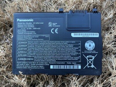 Genuine OEM CF-33 Panasonic CF-VZSU1AW Standard Battery CF33 Toughbook ...