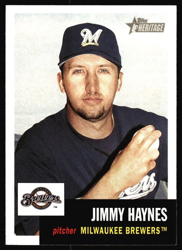 2002 Topps Heritage Jimmy Haynes #202 Milwaukee Brewers | eBay