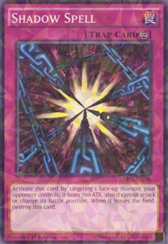Shadow Spell - BP03-EN198 - Shatterfoil - 1st Edition x1 - Near Mint | eBay