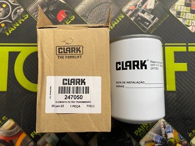 CLARK Forklift Transmission Filter (Fits GPS Models + More) #247050 Key ...