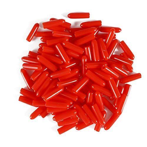Screw Thread Protectors PVC Rubber Round Tube Bolt Plastic End Cap ...