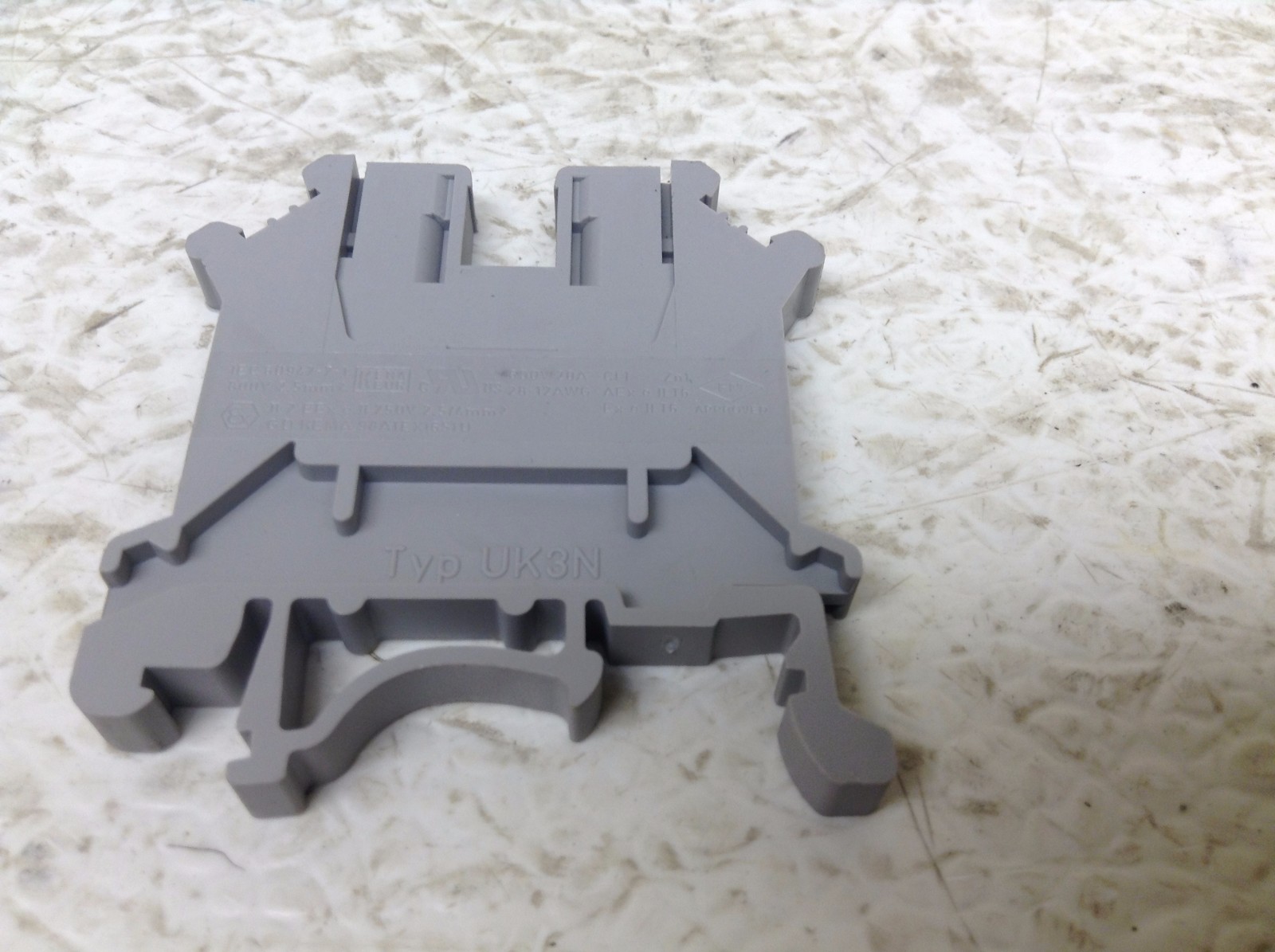 Phoenix Contact UK3N Gray Din Rail Wire Terminal Lot of 20 Grey | eBay