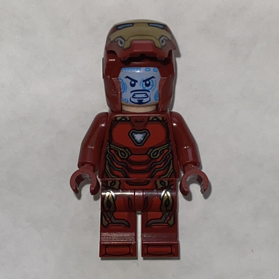 Lego Iron Man Mark 50 MK50 Minifigure SH828 Sanctum Sanctorum 76218 ...