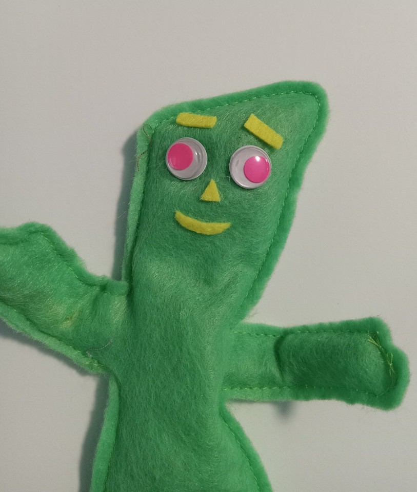 New Simple Gumby Felt Bean Bag Sewing Pattern Free Shipping1 | eBay