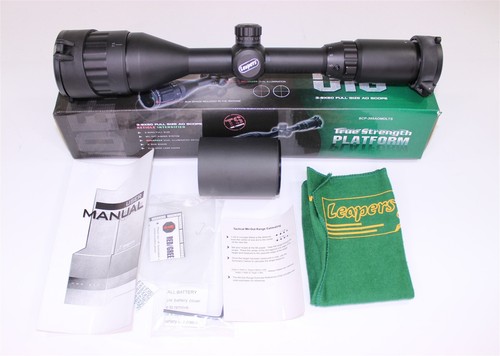UTG Under The Gun Full Size Rifle Scope 3-9x50 SCP-395AOMDLTS Open Box ...