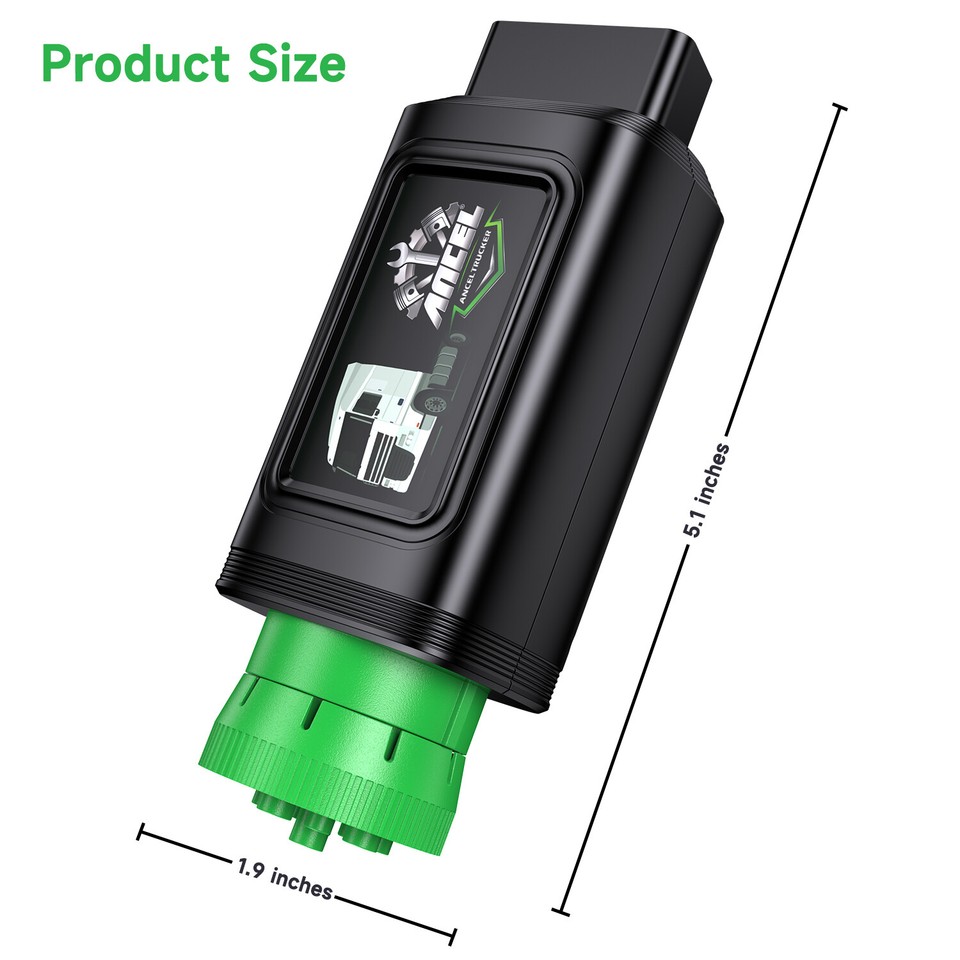 ANCEL HD200 Bluetooth Heavy Duty Truck Scanner Speed Limit Reset ...