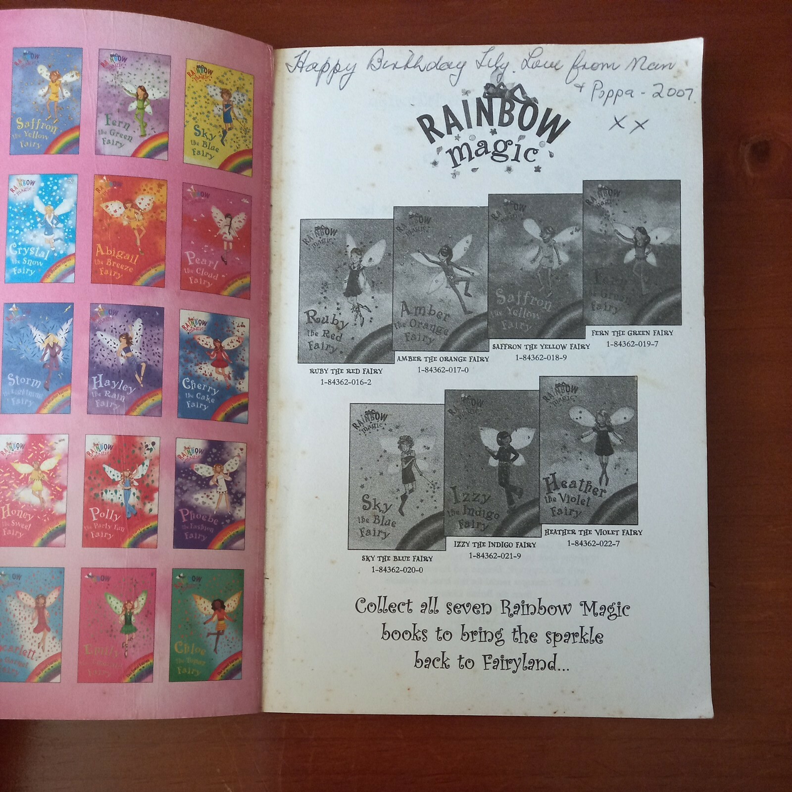 Ruby the Red Fairy by Daisy Meadows (Paperback) Rainbow Magic #1 ...