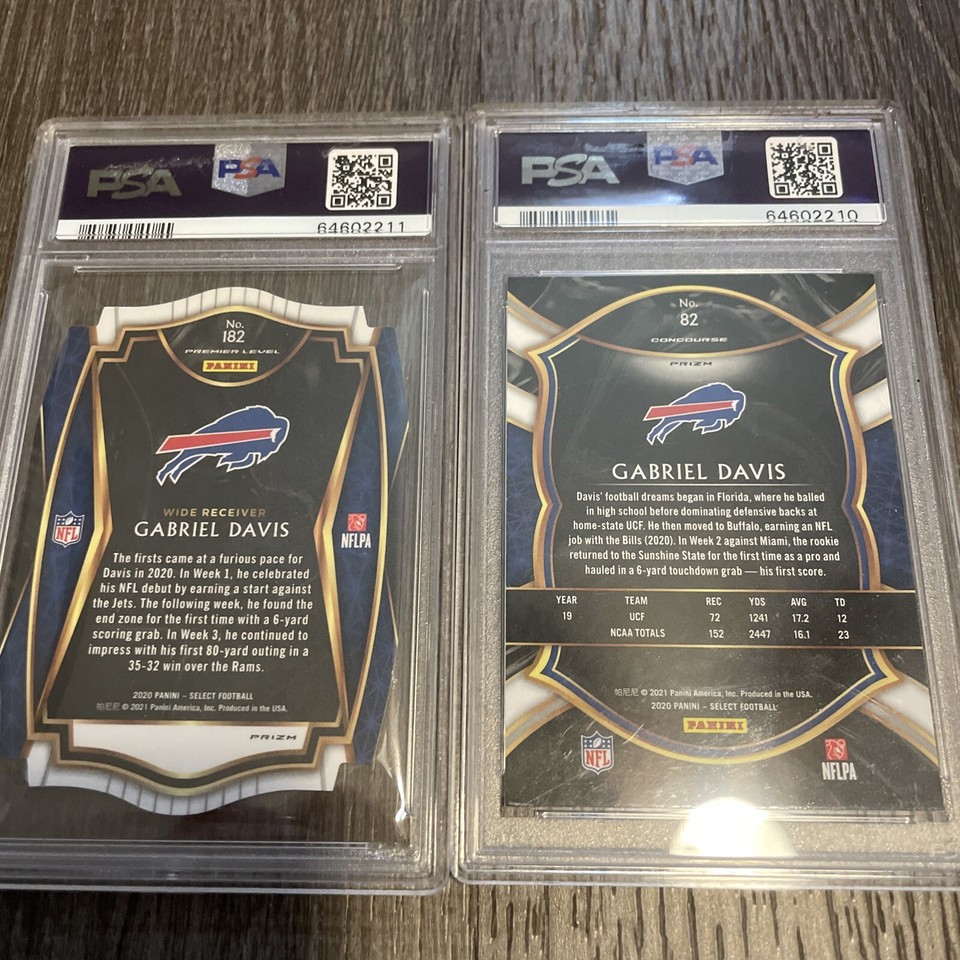 2020 Panini Select Gabriel Davis Auto | eBay