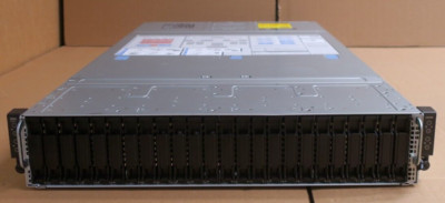 Dell PowerEdge C6400 24x 2.5" SAS/SATA HDD Bay 2U 4-Node Server Chassis ...