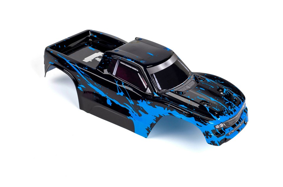 Custom Clipless Body Muddy Blue for Traxxas Stampede 4X4 BL-2S Truck ...