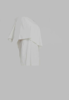 $360 Lauren Ralph Lauren Women's White Luxe Cooper Capelet Day Dress ...