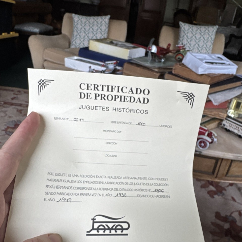 Rare Collectible Tin Toy Bus by Payá - Reference 1806 | eBay