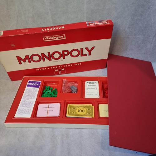 Waddingtons Monopoly Board Game 1984 / Complete Great Condition ...