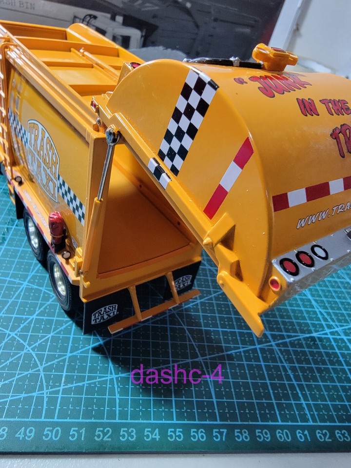 First Gear 1/34 Mack MR Front-End Loader Refuse Truck w/ Bin - Trash ...
